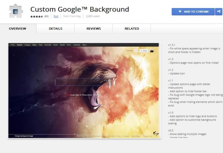 Add Background Image to Google Search Page - TechnoBuzz | How to ...